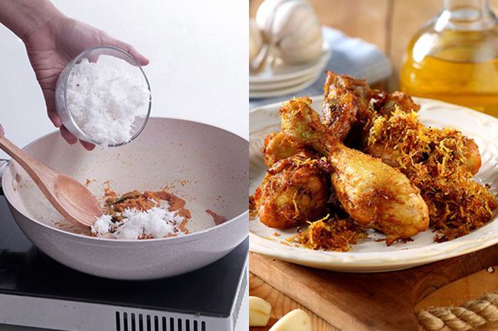 Dikasih Tahu Penjual Warteg Langganan, Begini Cara Buat Ayam Goreng Serundeng yang Garing dan ...