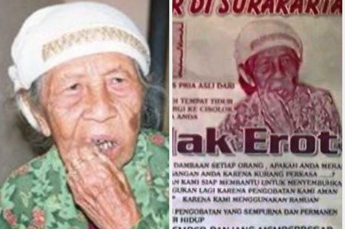 Neneknya Melegenda Gegara Buka Praktik Memperbesar Alat Kelamin Laki-laki, Cucu Mak Erot Asli ...