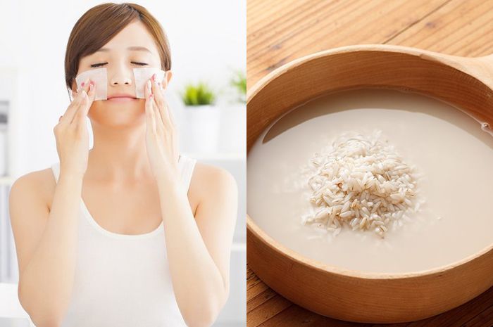 Iseng-iseng Pakai Air Rendaman Beras Yang Didiamkan 2 Hari Ke Wajah ...