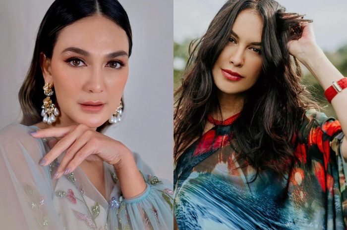 Akur Sesama Mantan Ariel NOAH, Intip Penampilan Mewah Luna Maya dan Sophia Latjuba Saat Foto ...