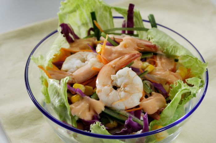 Resep Salad Sayur dan Udang Enak Ini Bisa Jadi Menu Pengganti Nasi yang ...