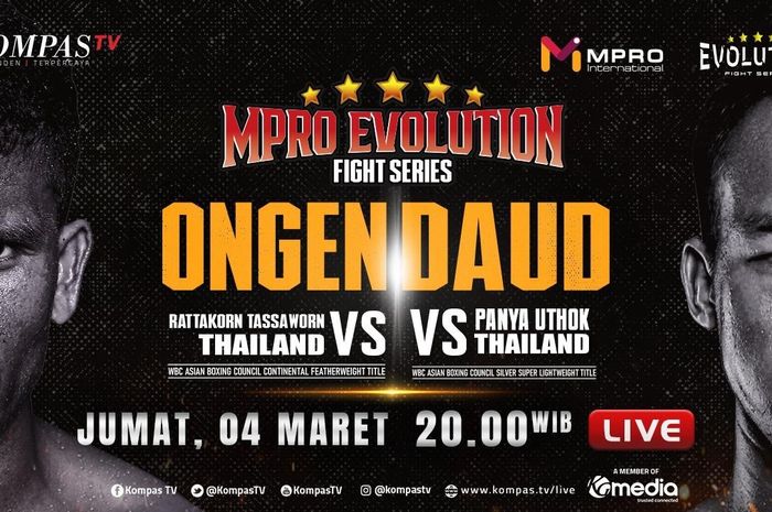 Saksikan Aksi Daud Yordan dan Ongen Saknosiwi Mengharumkan Indonesia dalam MPRO Evolution Fight ...