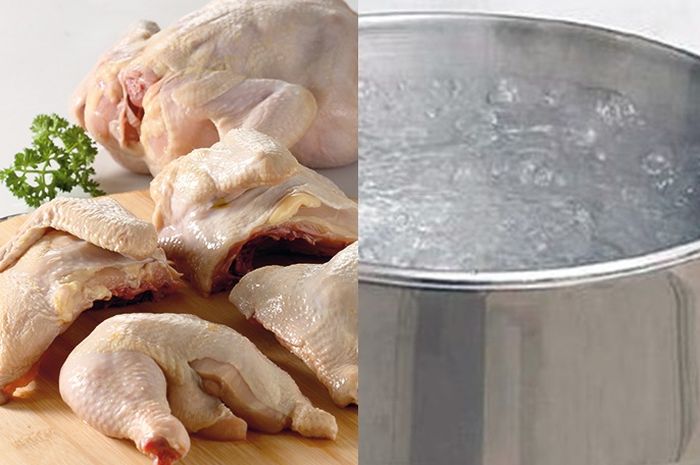 Coba Rendam Daging Ayam dengan Air Hangat Sebelum Dicuci, 10 Menit ...