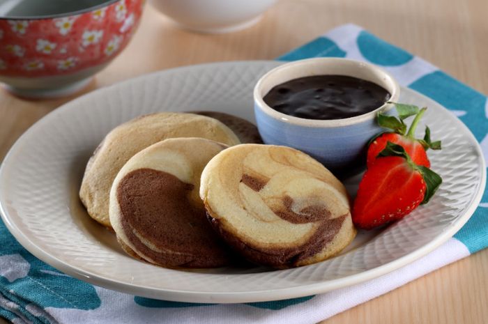 Resep Pancake Moka Cokelat Ini Menarik Untuk Disantap Sebagai Menu ...
