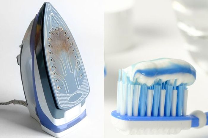 Setrika Lengket Bisa Licin Lagi, Modalnya Cuma Pasta Gigi Ampuh Bikin ...