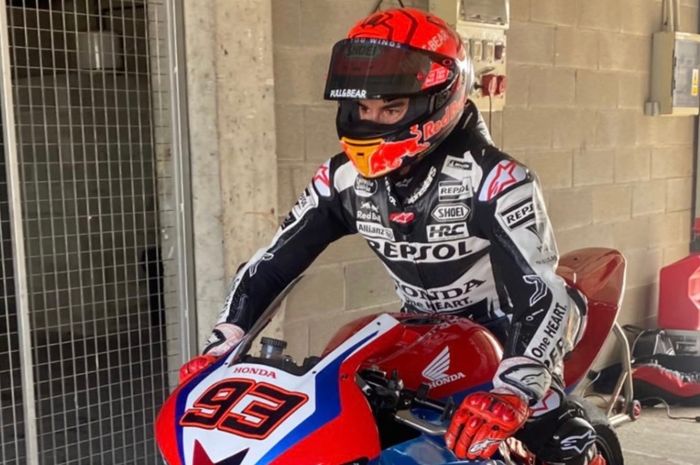 Marc Marquez Latihan Motor Lagi, Sinyal Siap 'OTW' ke MotoGP Americas ...