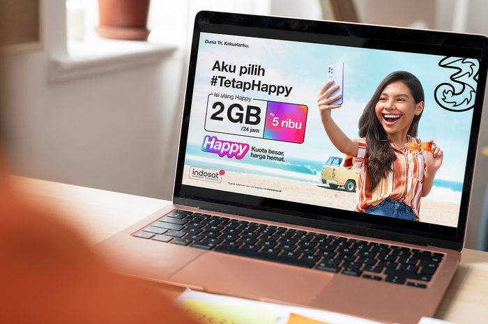 Tri Hadirkan Paket Happy dengan Kuota 2GB, Harga Cuma Rp5.000 Per Hari ...