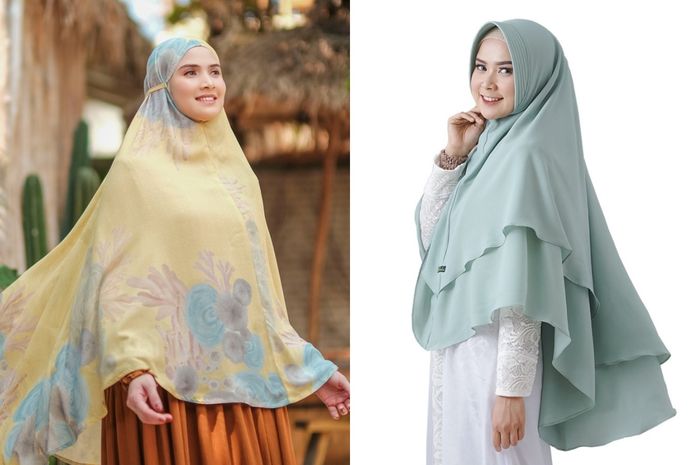 Polos hingga Bermotif, Ini Rekomendasi 5 Khimar Syari yang Stylish ...