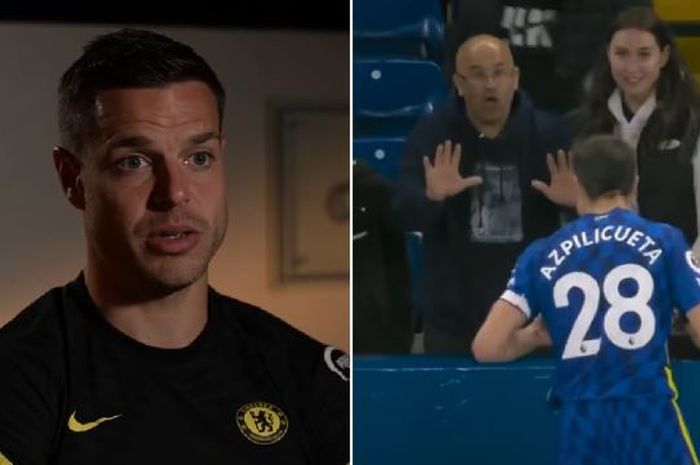 Cesar Azpilicueta Angkat Bicara soal Keributannya dengan Fans Chelsea ...