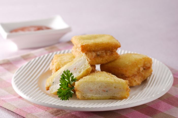 Resep Roti Lapis Udang Goreng, Camilan Serba Roti Dengan Isian yang ...