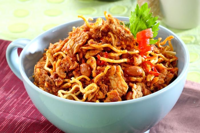 Resep Kering Tempe Mi Tabur Abon, Lauk Kering Untuk Pelengkap Bersantap ...