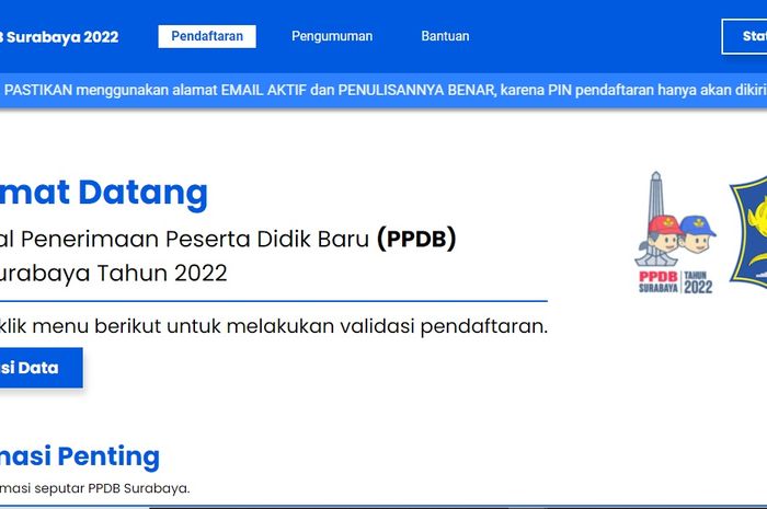 Jadwal PPDB Surabaya 2022 untuk SMP, Simak Persyaratan hingga Tata Cara Daftar - Semua Halaman ...