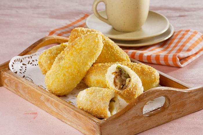 Resep Roti Goreng Jamur Pedas Teriyaki, Camilan Berbalut Panir yang Tak ...