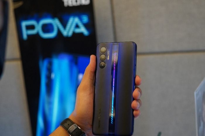 HP Gaming TECNO POVA 3 Seharga Rp 2 Jutaan Padukan Baterai 7000mAh dan ...