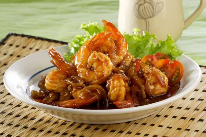 Resep Udang Saus Tiram, Menu Makan Malam Spesial Untuk Keluarga Tersayang - Sajian Sedap