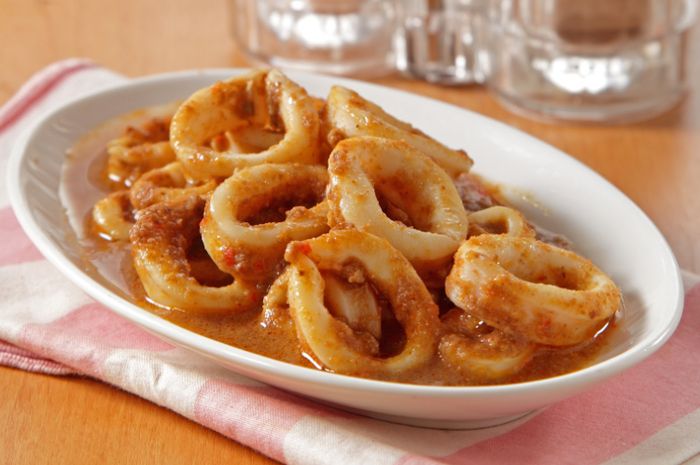 Resep Cumi Bumbu Kacang, Menu Makan Malam Dari Seafood Dengan Rasa yang ...