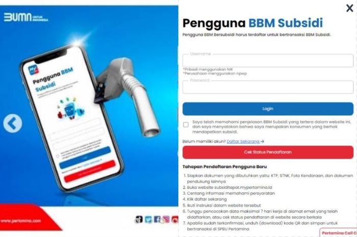 Cara Daftar MyPertamina dengan Mudah, Bisa Lewat Aplikasi dan Website - Nova