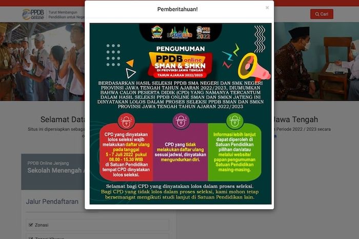 Hasil PPDB Jateng 2022 Sudah Diumumkan, Apakah Ada Gelombang Kedua? - Adjar Hasil PPDB Jateng 2022 Sudah Diumumkan, Apakah Ada Gelombang Kedua? - Adjar