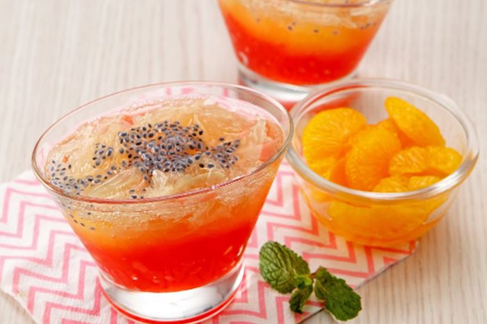 Resep Es Jeruk Leci, Minuman Dingin Dan Tampil yang Segarnya Kelewatan ...