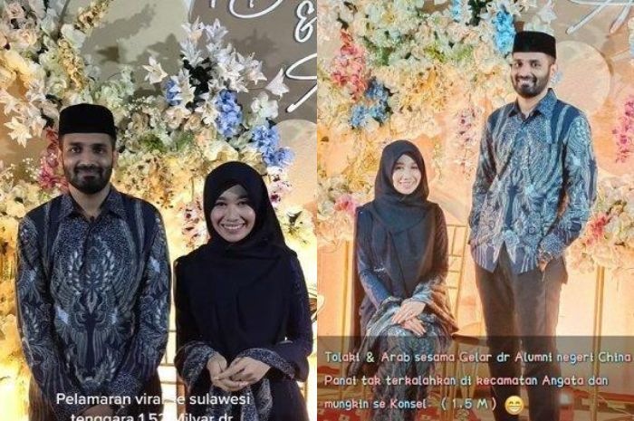 Dilamar dengan Mahar Rp1,5 Miliar oleh Pria Arab, Gadis Sulawesi yang Viral Ini Punya Profesi ...