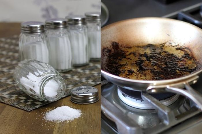 Untung Sering Intip Mertua Di Dapur, Wajan yang Penuh Noda Gosong Bisa ... Untung Sering Intip Mertua Di Dapur, Wajan yang Penuh Noda Gosong Bisa ...