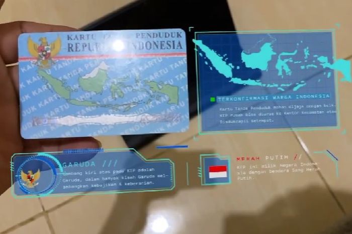Viral Video Hologram Garuda e-KTP di Instagram, Ini Cerita Pembuatnya ...