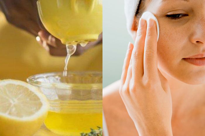 Muka Glowing Sampai Tetangga Pangling, Rahasianya Cuma Tetes Air Lemon ...