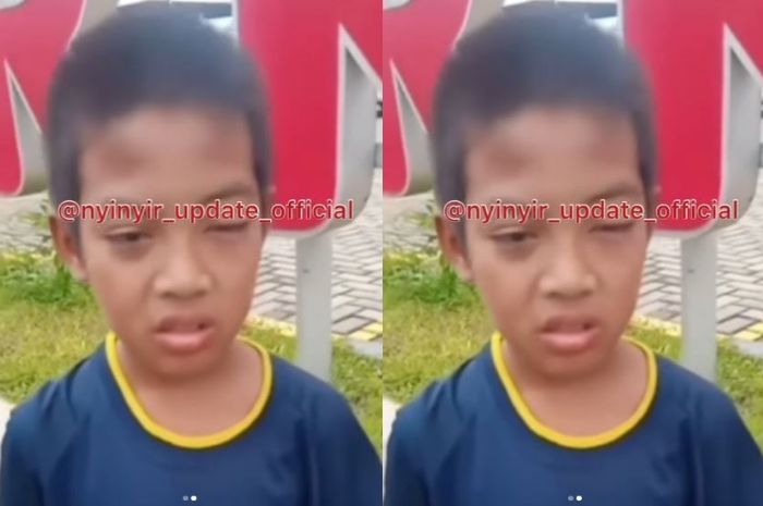 Biadab! Bocah Cilik Penjual Keripik di Bandar Lampung Ditipu Pembeli Pakai Cuan Rp 100 Ribu ...