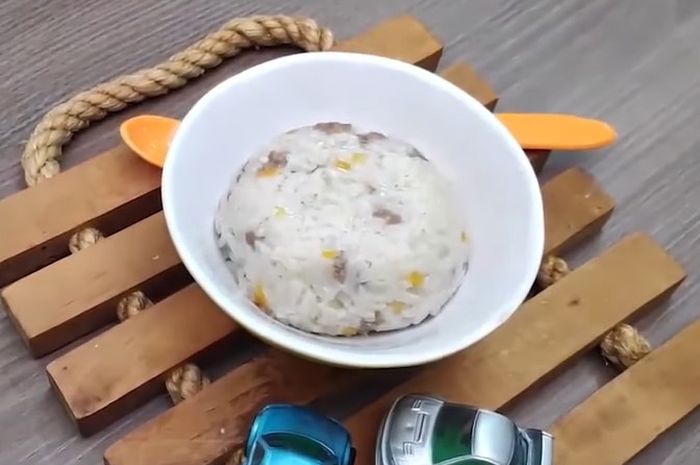 Resep MPASI Nasi Tim Daging Beserta Video Cara Membuatnya, Dapat ...