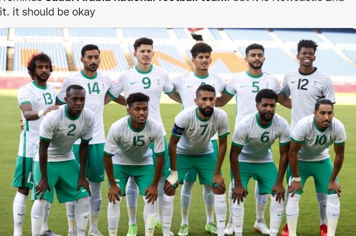 Peserta Piala Dunia - Profil Timnas Arab Saudi, Tim Paling Lemah, Punya ...