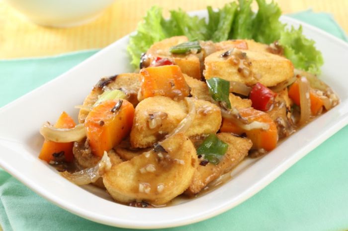 Resep Tofu Goreng Tumis Taosi Enak, Menu Favorit Restoran Chinese Untuk ...