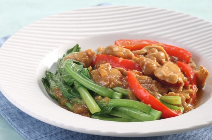Resep Tumis Baby Caisim Bumbu Hoisin Enak, Menu Serba Sayur Sehat yang ...