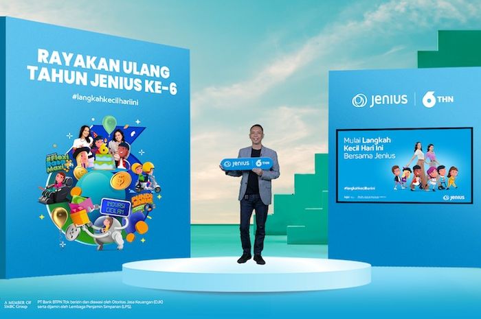 Ulang Tahun Ke-6, Jenius Bagi-Bagi Hadiah Lewat Program Menabung Khusus ... Ulang Tahun Ke-6, Jenius Bagi-Bagi Hadiah Lewat Program Menabung Khusus ...