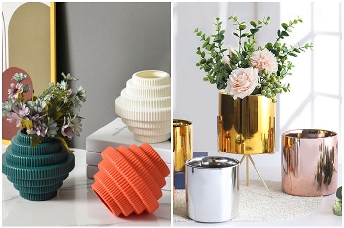 3 Online Shop Pot Bunga Estetik Murah Bikin Ruangan Makin Cantik - Stylo