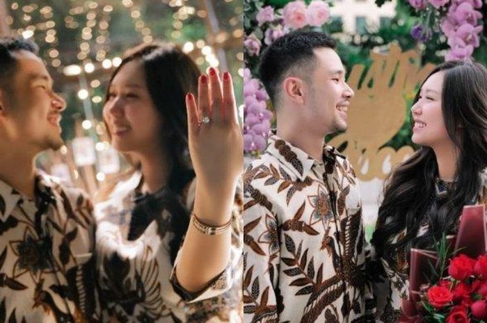 Romantis Kopelan Pakai Baju Batik, Jess No Limit Lamar Sisca Kohl ...