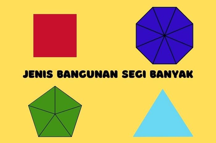 Jenis Bangun Datar Segi Banyak Materi Matematika Sd Kelas 4 Kurikulum Merdeka Adjar 