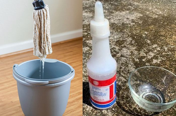 Tiap Hari Ngepel Tapi Gak Tahu, Cuma Tetes Cuka ke Ember Berisi Air Pel ...