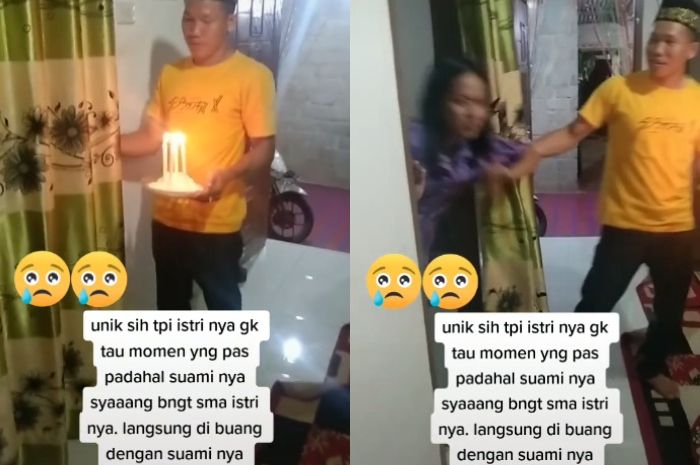 Kelewat Kreatif! Seorang Suami Coba Berikan Kejutan Romantis untuk sang Istri dengan Berikan ...