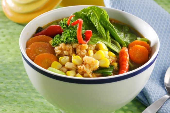 Resep Sup Jagung Manis Bayam, Menu Pelengkap Sehat Dan Kaya Gizi yang ...