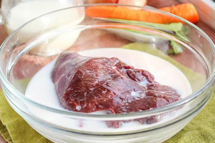 Bisa Irit Gas Banyak Cuma dengan Rendam Daging Dalam Susu Sebelum ...