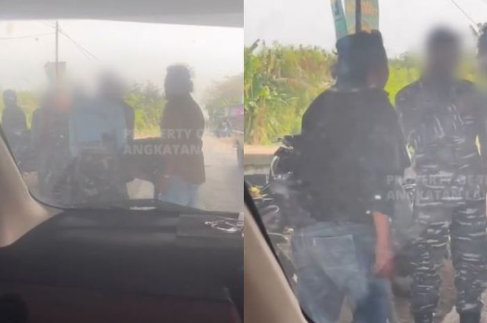 Salah Sasaran, Preman Kampung Tuai Apes Palak Pengendara Mobil di Jalan ...