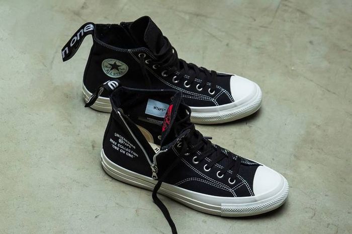 Kolaborasi UNDERCOVER x WTAPS Rekonstruksi Converse Chuck Taylor High ...