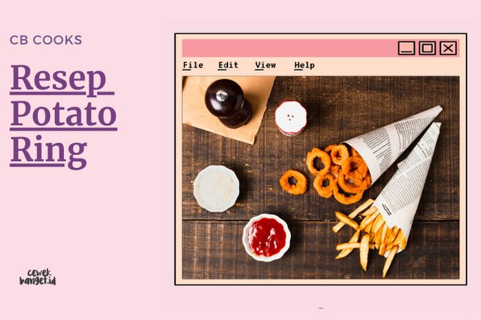 Ini Cara Bikin Potato Ring yang Paling Mudah. Resepnya Simple ...