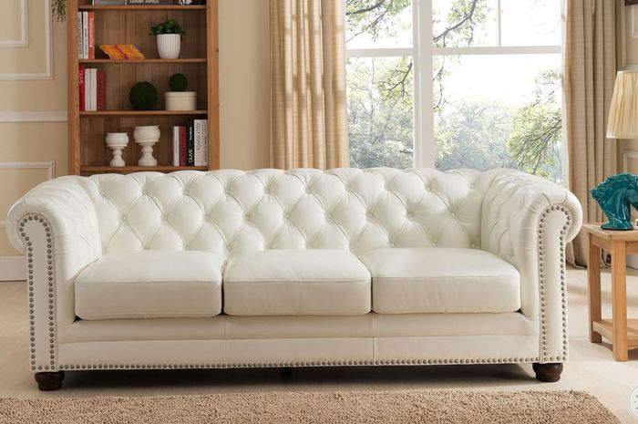 Berikut Tips dan Trik untuk Membersihkan Sofa Kulit Berwarna Putih! - iDEA