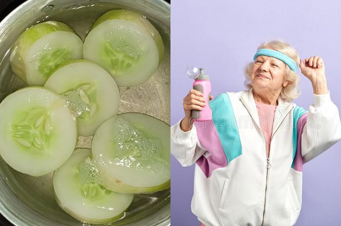 Coba-coba Minum Air Rebusan Timun Secara Rutin, Sekarang Nenek Malah ... Coba-coba Minum Air Rebusan Timun Secara Rutin, Sekarang Nenek Malah ...