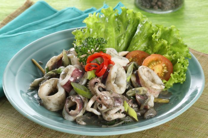 Resep Cumi Masak Hitam Enak, Menu Serba Seafood yang Rasanya Super ...