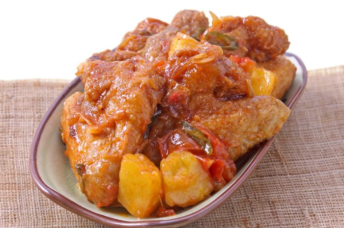 Resep Sayap Ayam Saus Nanas, Menu Makan Siang Dengan Rasa Sedap yang ...