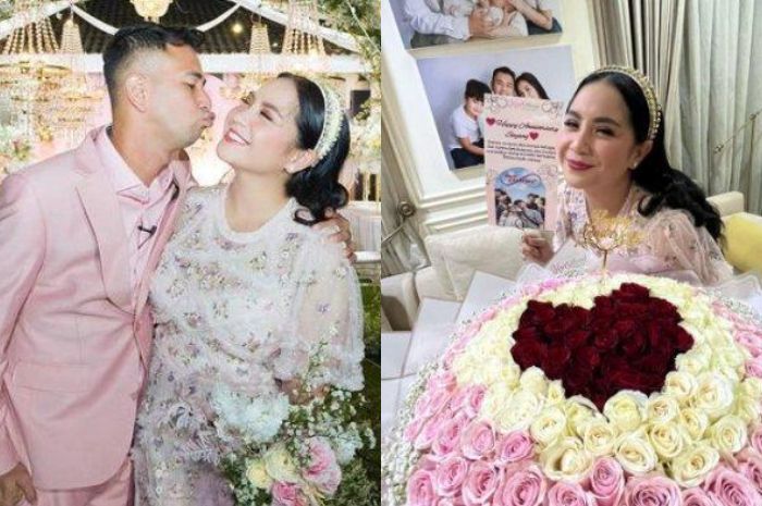 Manis! Ini Potret Ulang Tahun Pernikahan ke-8 Raffi Ahmad dan Nagita Slavina - Semua Halaman - Nova
