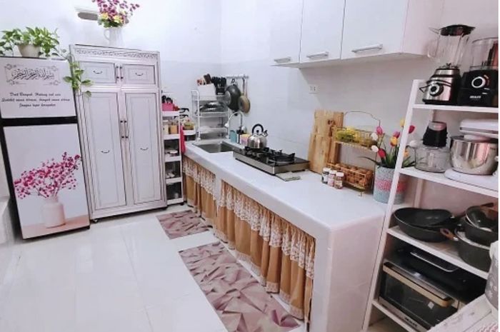 Cari-cari Foto Inspirasi, Desain Kolong Dapur Mungil Tampak Kian Cantik dan Rapi Cuma Modal ...