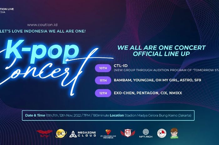 4 Konser Kpop di Jakarta November 2022, Bakal Ada ASTRO hingga SF9 ...